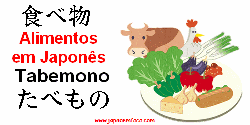 Vocabulário – Alimentos em japonês | Curiosidades do Japão