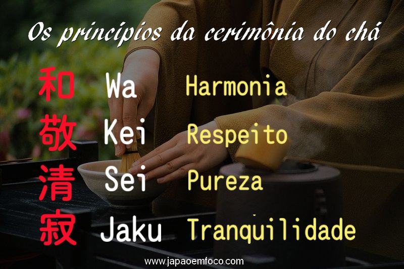 Os 4 Princípios da Cerimônia do Chá | Curiosidades do Japão