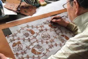 Ise-katagami: Estampa em tecidos! | Curiosidades do Japão